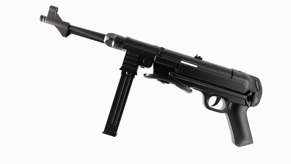 ArtStation - MP 40 / Machine Pistol 40