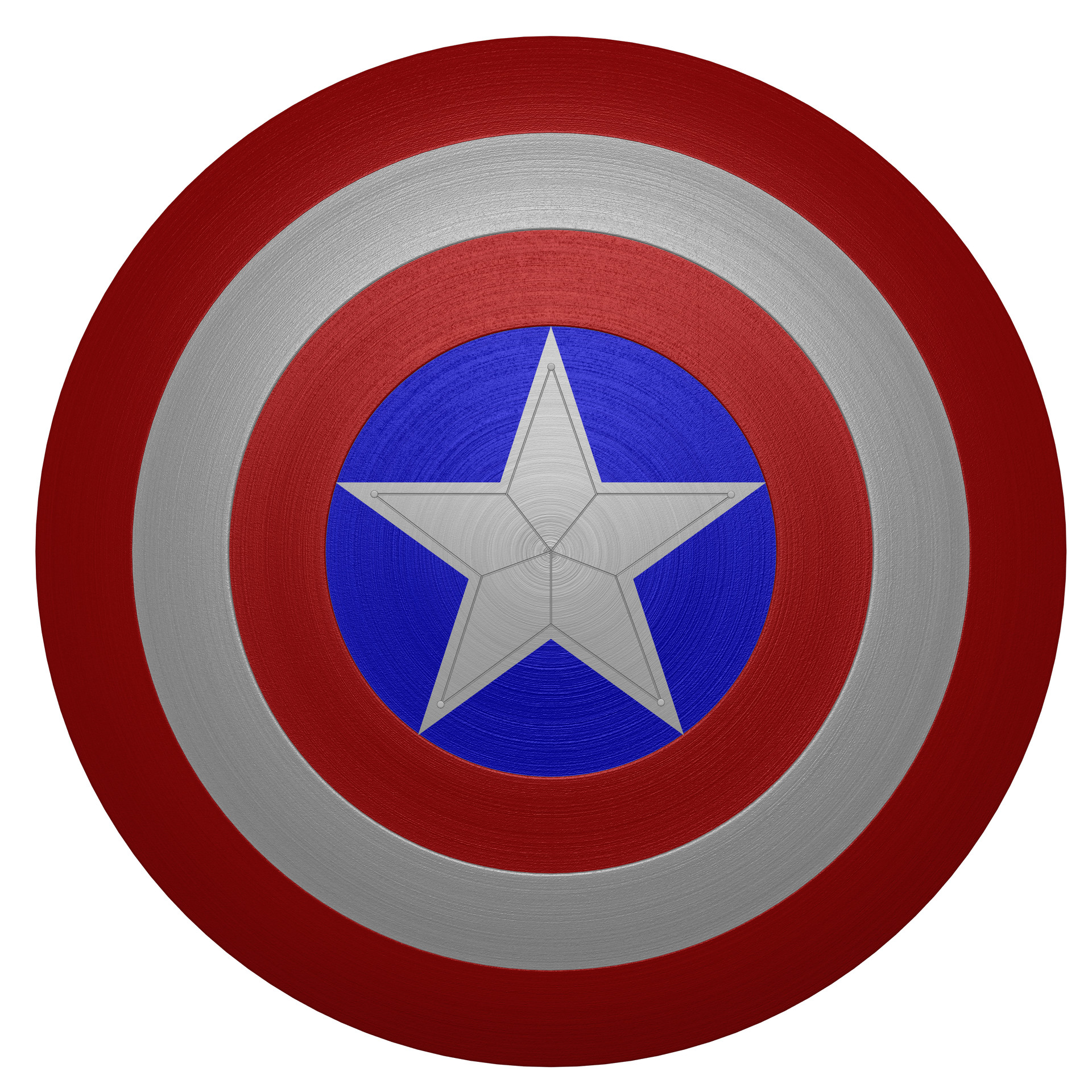 ArtStation - Captain America Shield