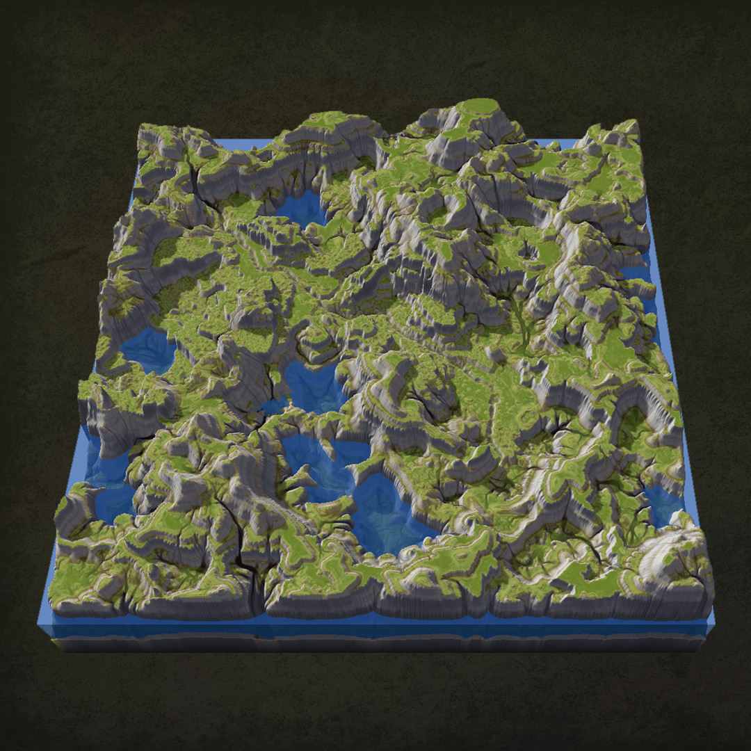 ArtStation - Terrain Forest