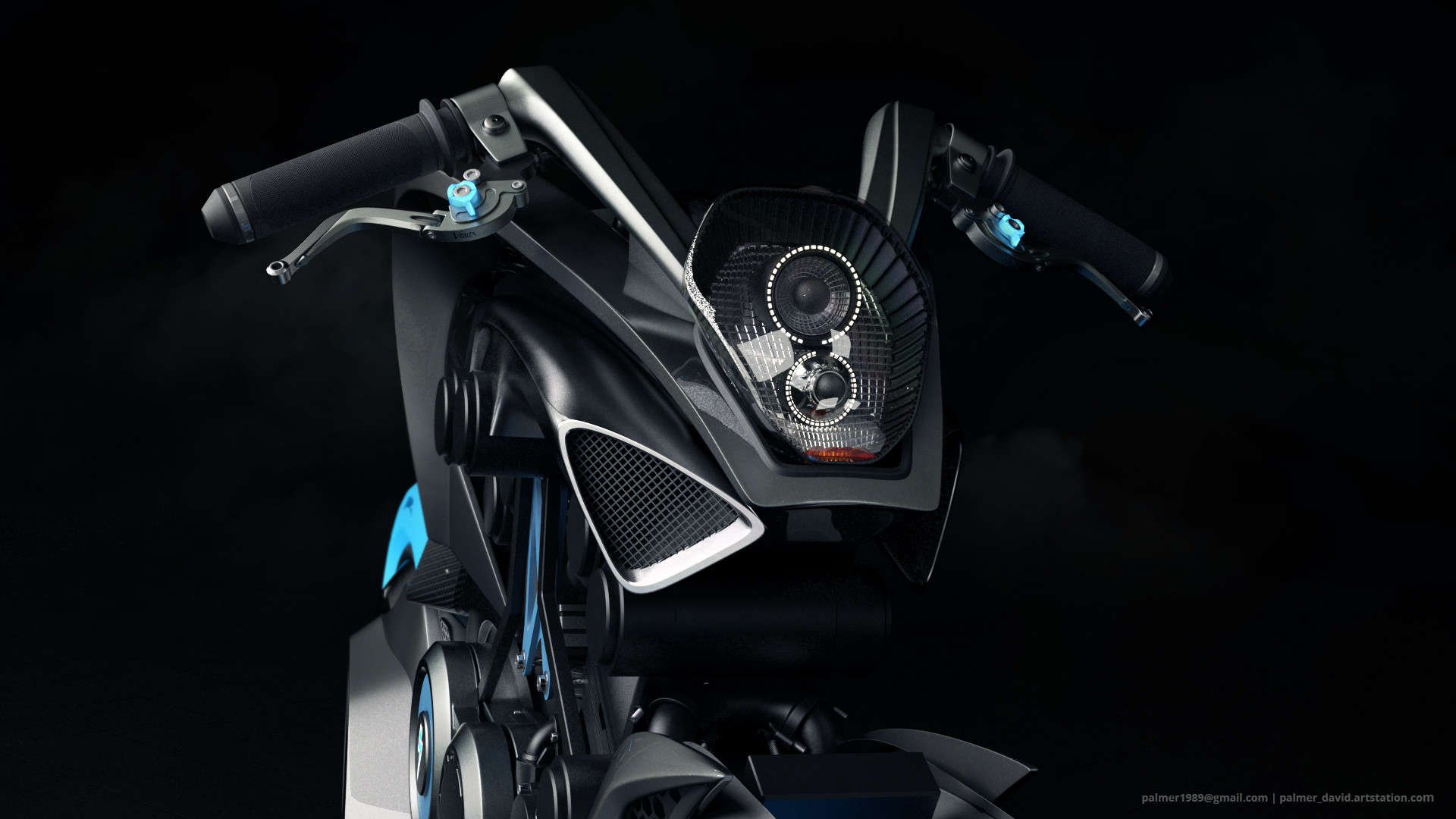 ArtStation - Yamaha VMax Hybrid Concept