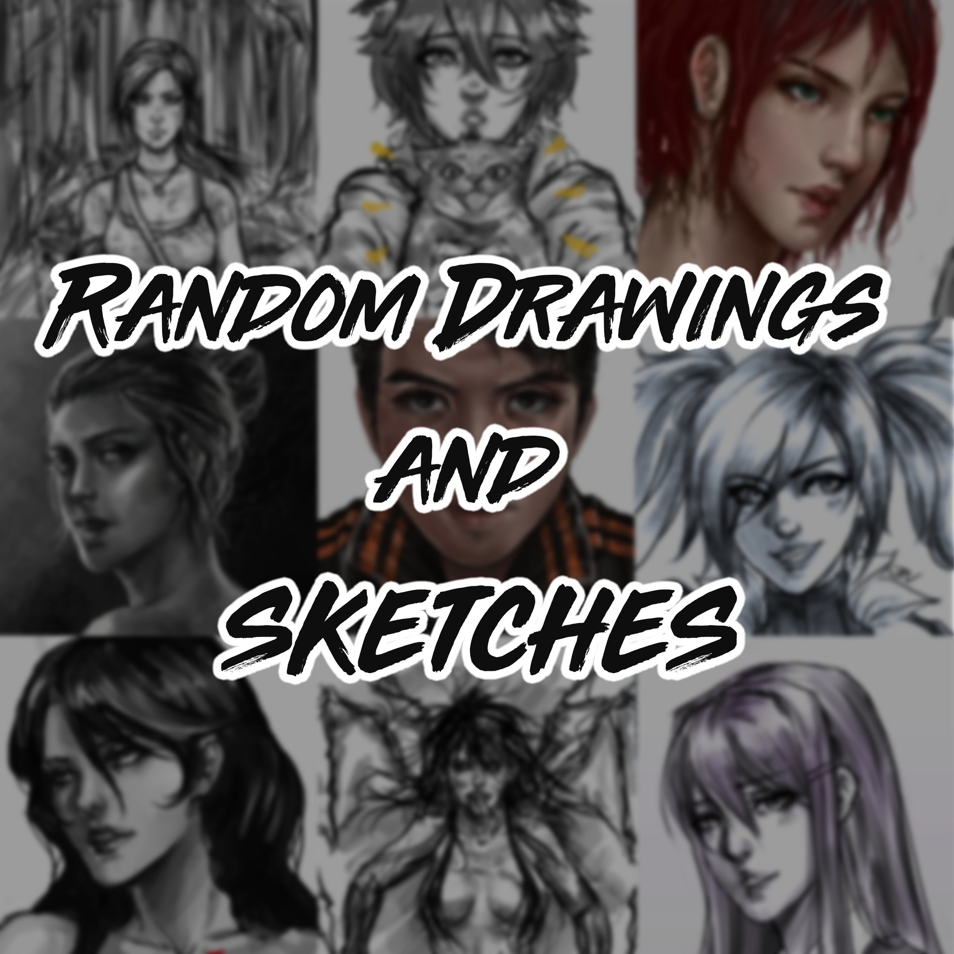 ArtStation - Random drawings/ warm up sketches