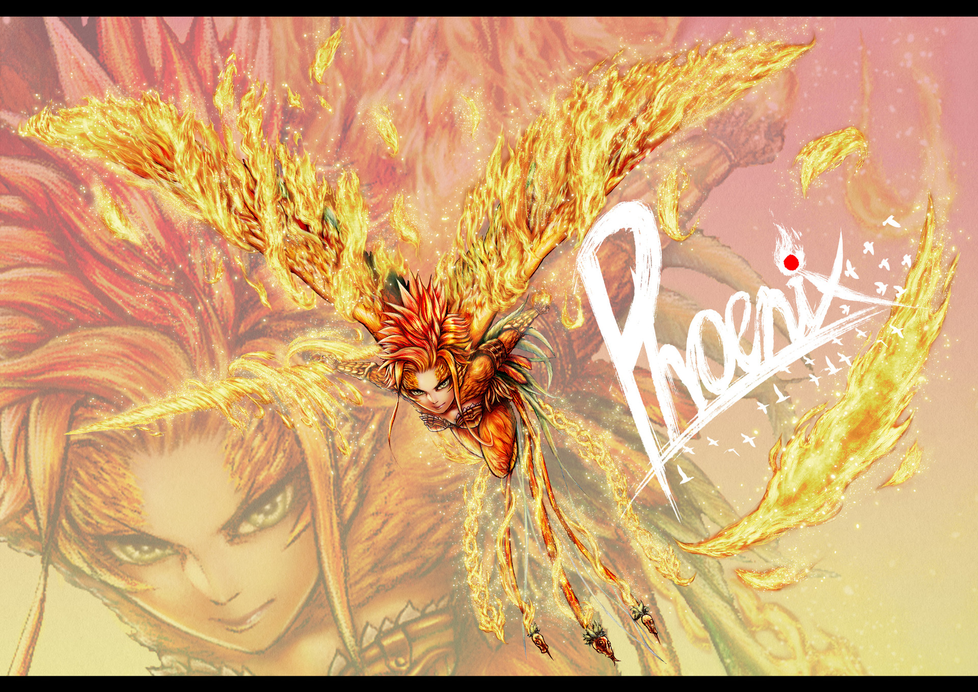 ArtStation - Phoenix Girl