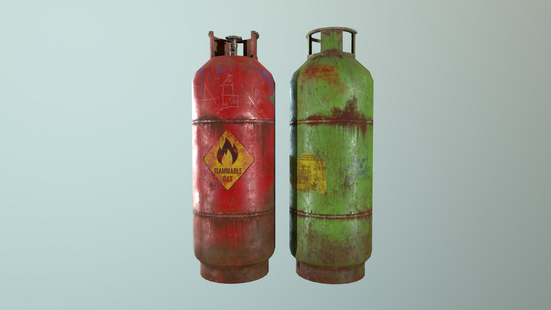 ArtStation - Gas Tanks