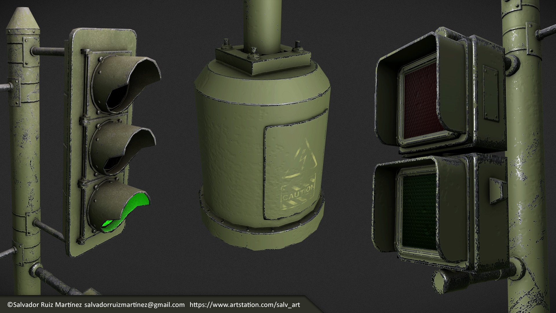 ArtStation - Traffic Lights