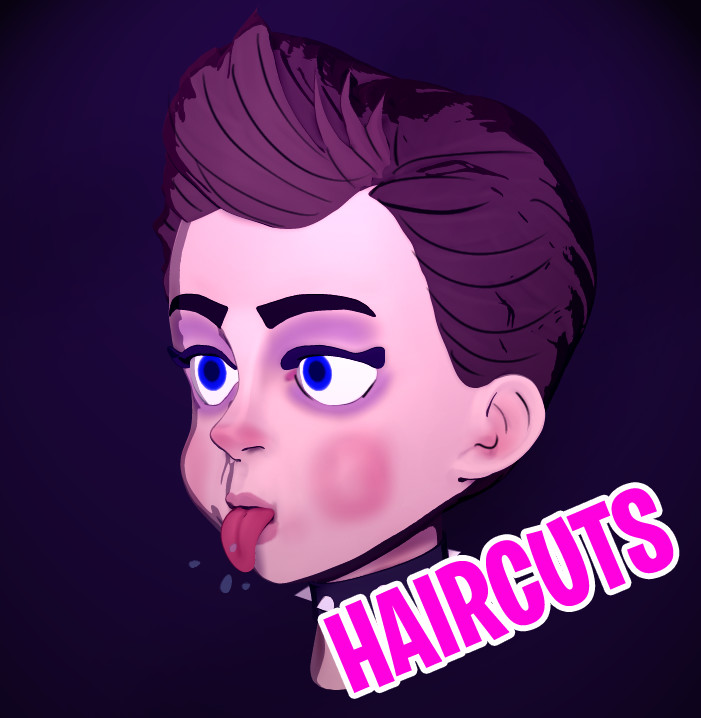 ArtStation - GIrls Haircuts=)))