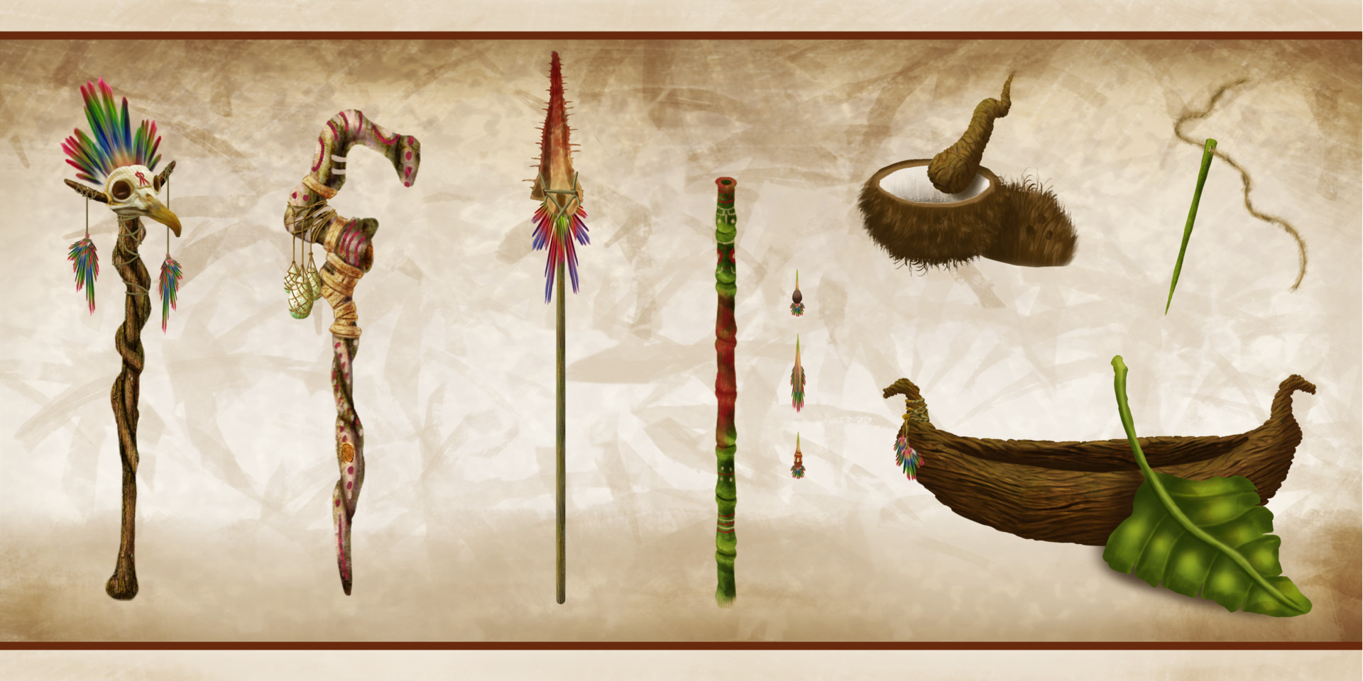 ArtStation - Weapons and Tools