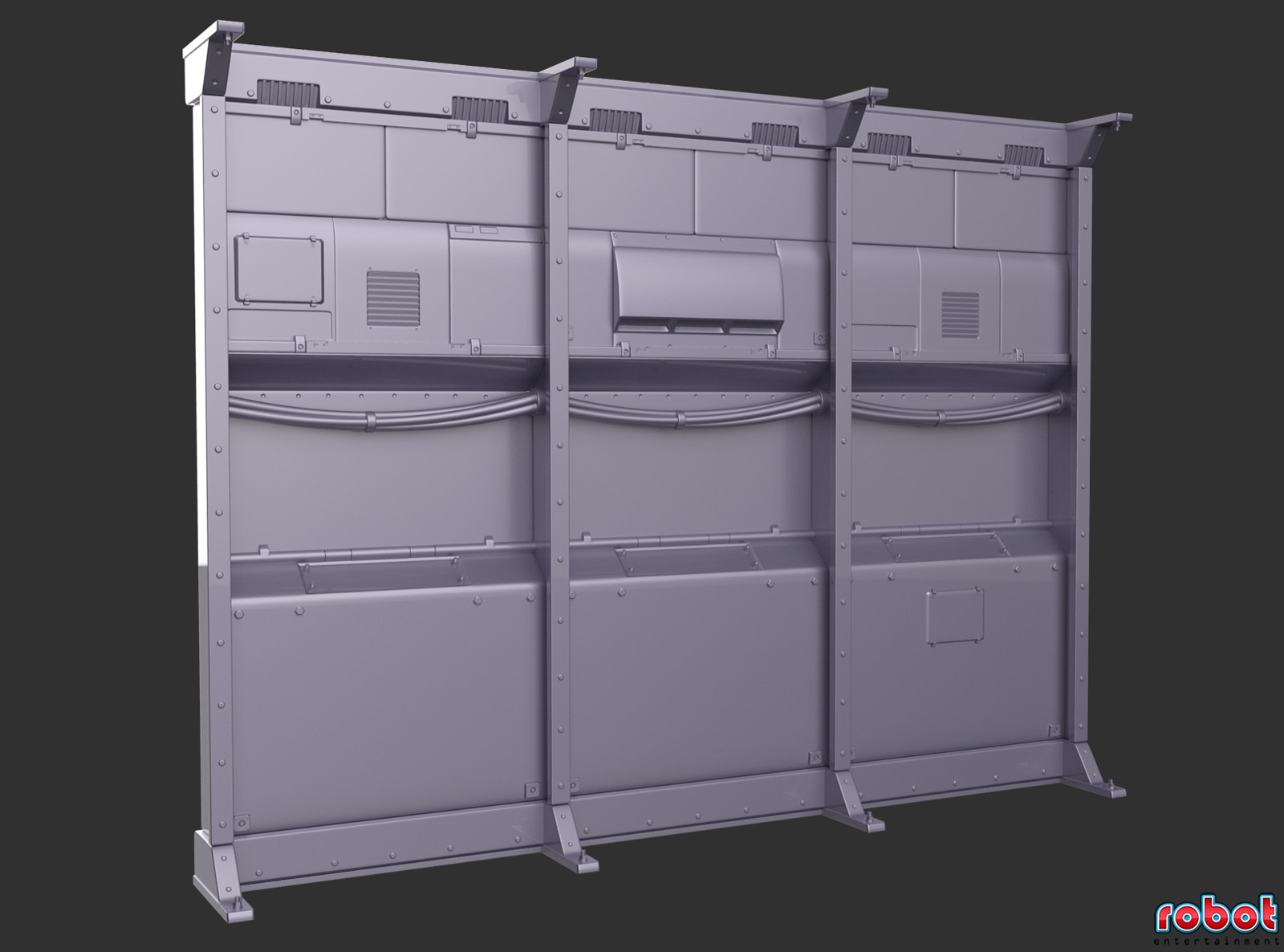 ArtStation - Prototype Wall Panel