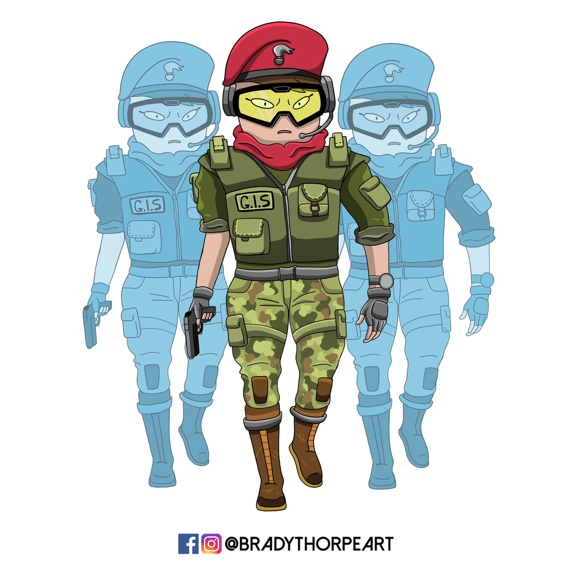 ArtStation - Siege Characters