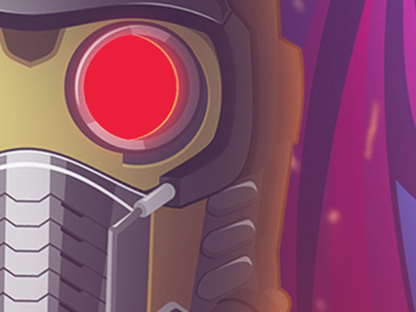 ArtStation - G-SUS ART GUARDIANS OF THE GALAXY ART PRINT