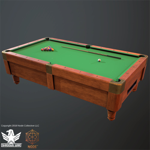 ArtStation - Pool Table