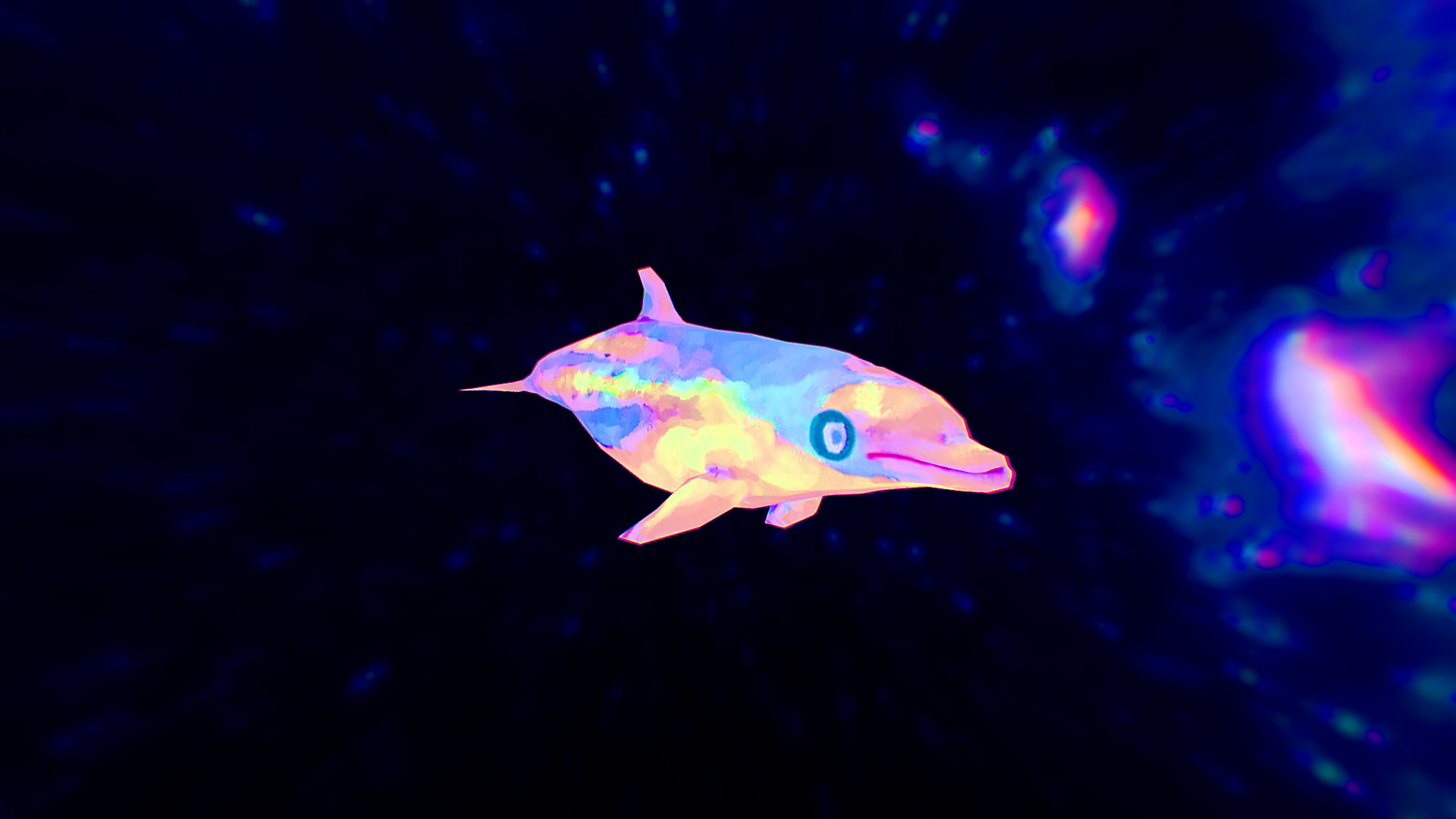 ArtStation - Pastel Dolphin