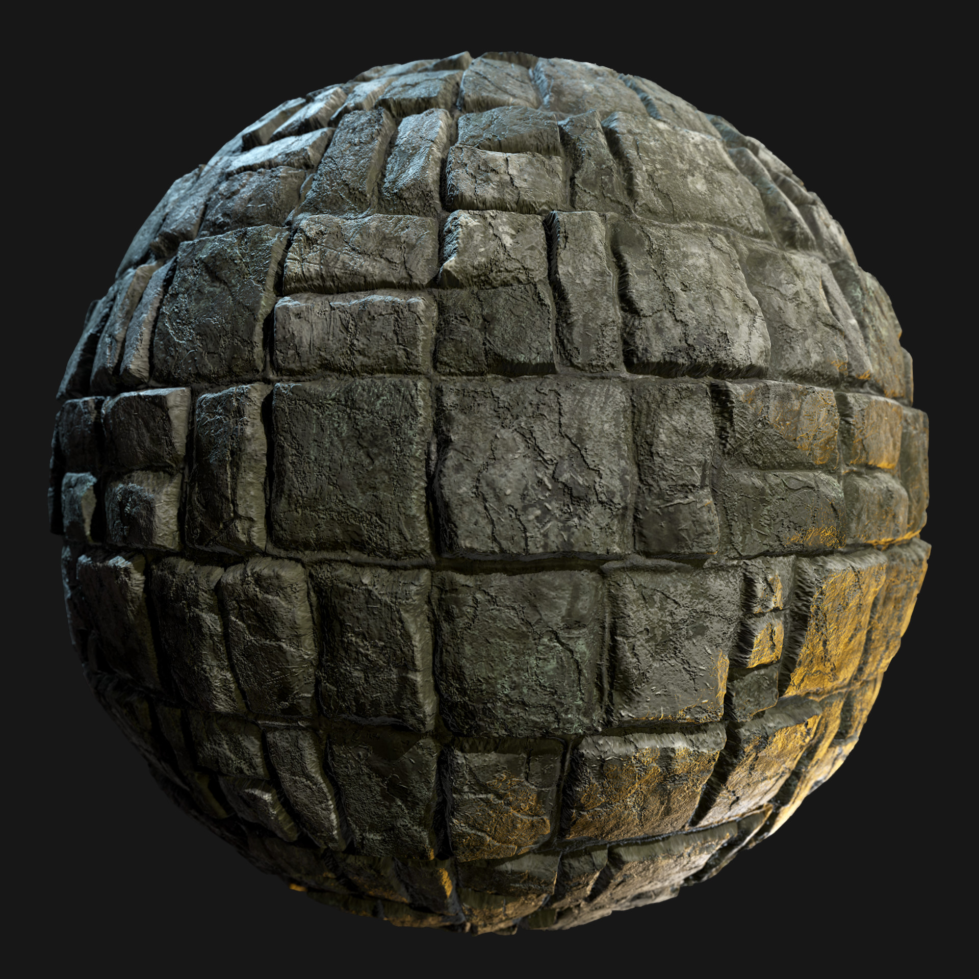 ArtStation - Stone Floor - Substance Designer