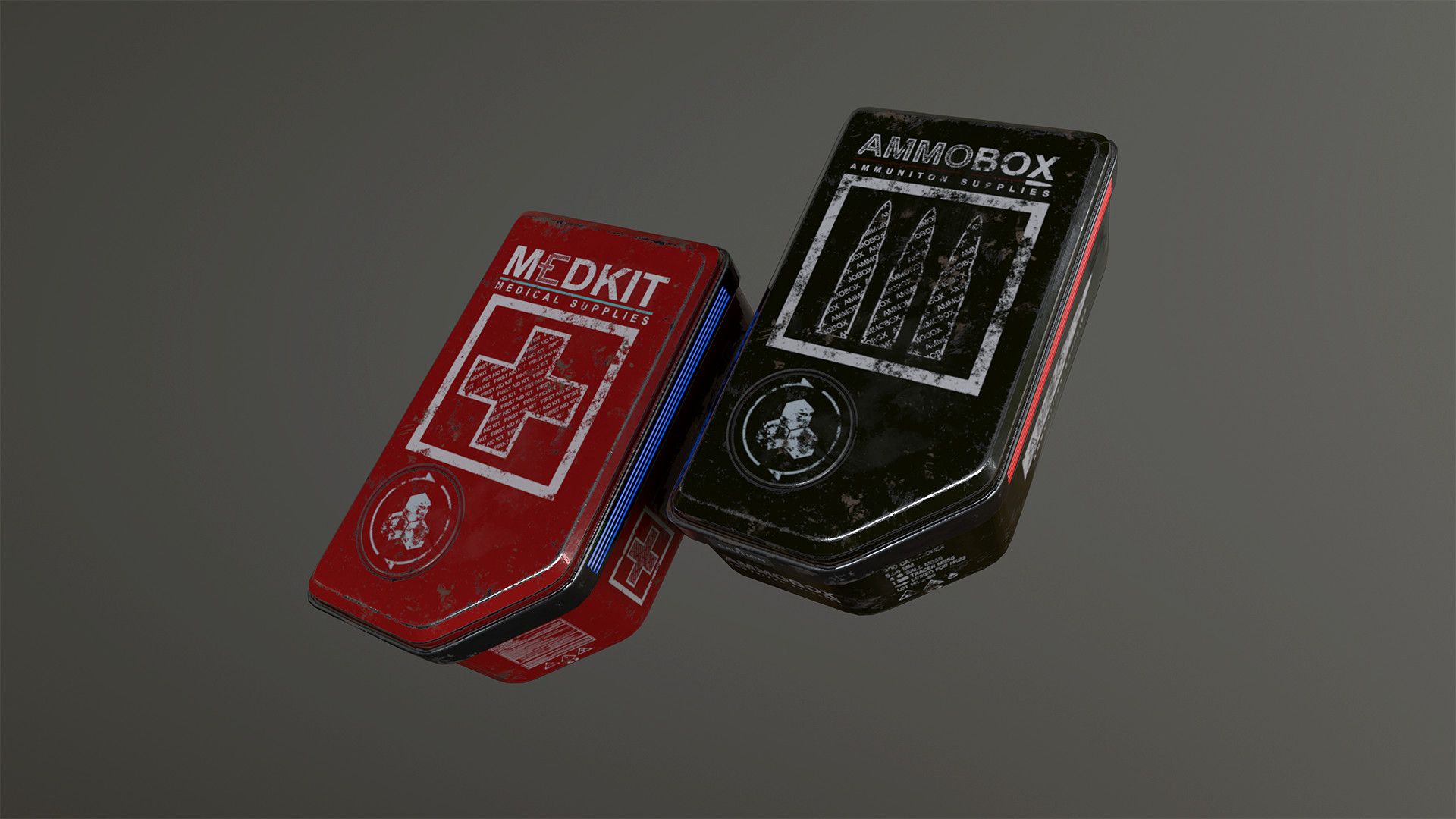 ArtStation - Supply boxes