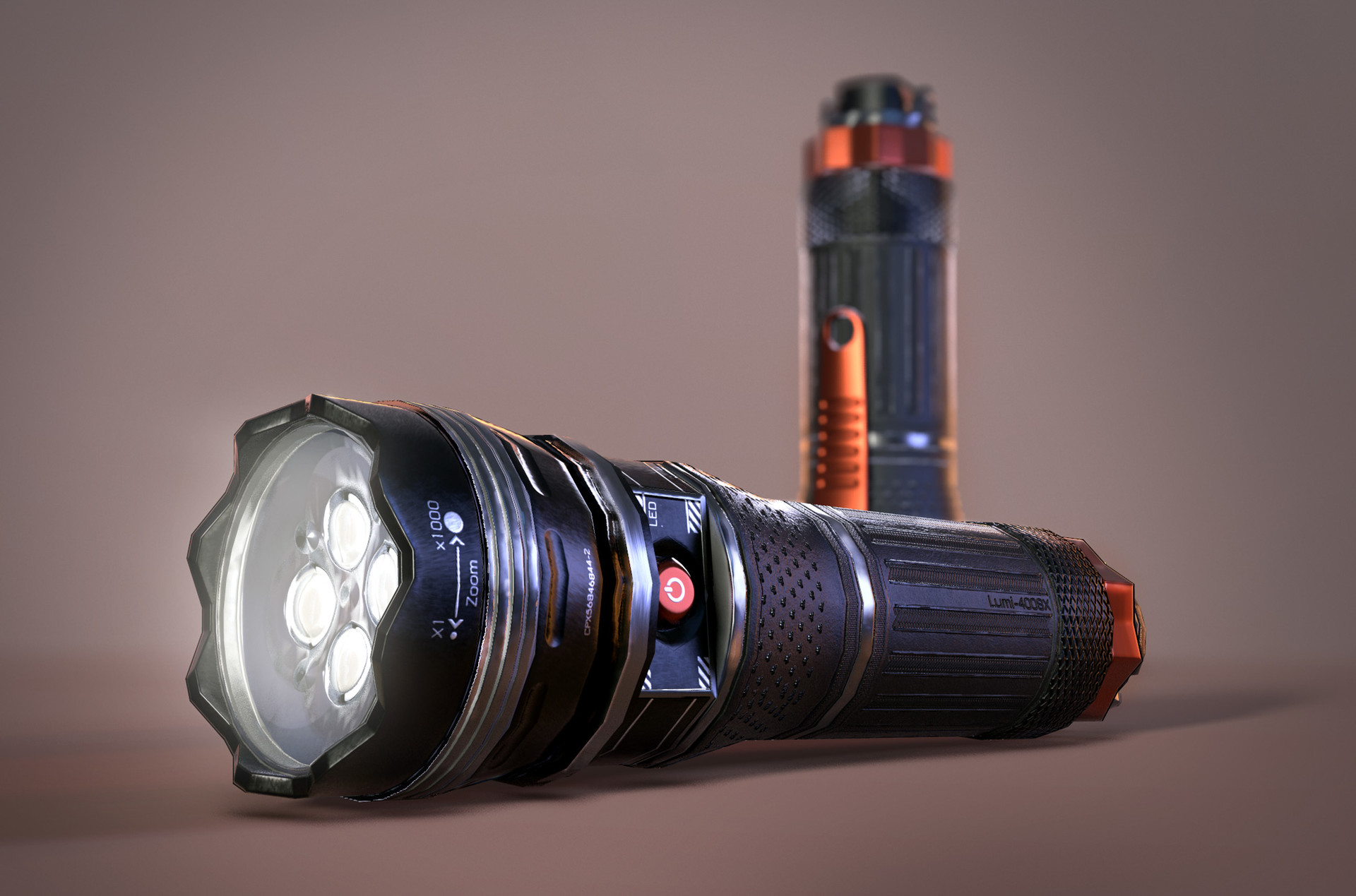 ArtStation - Tactical Flashlight