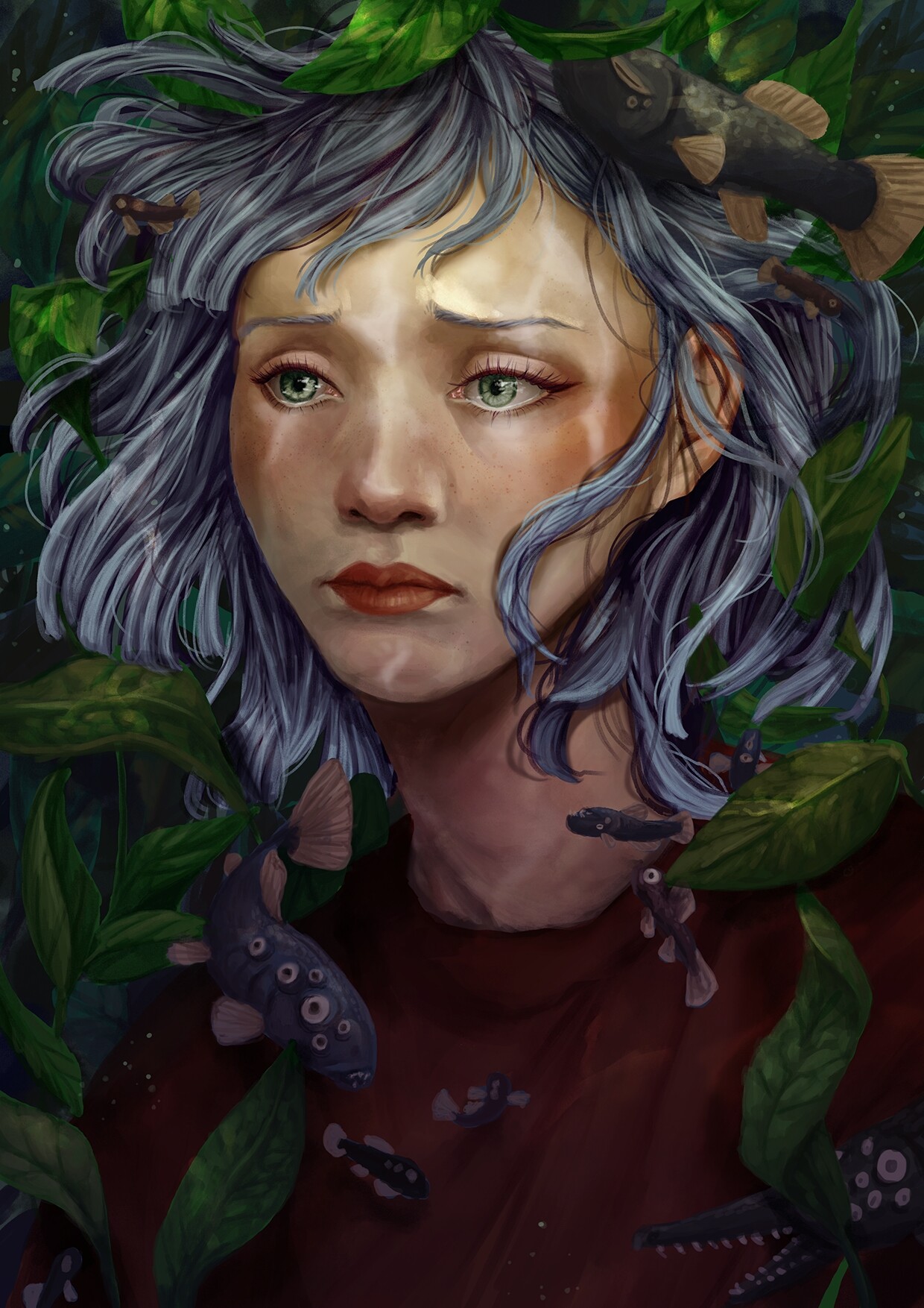 ArtStation - Fish girl