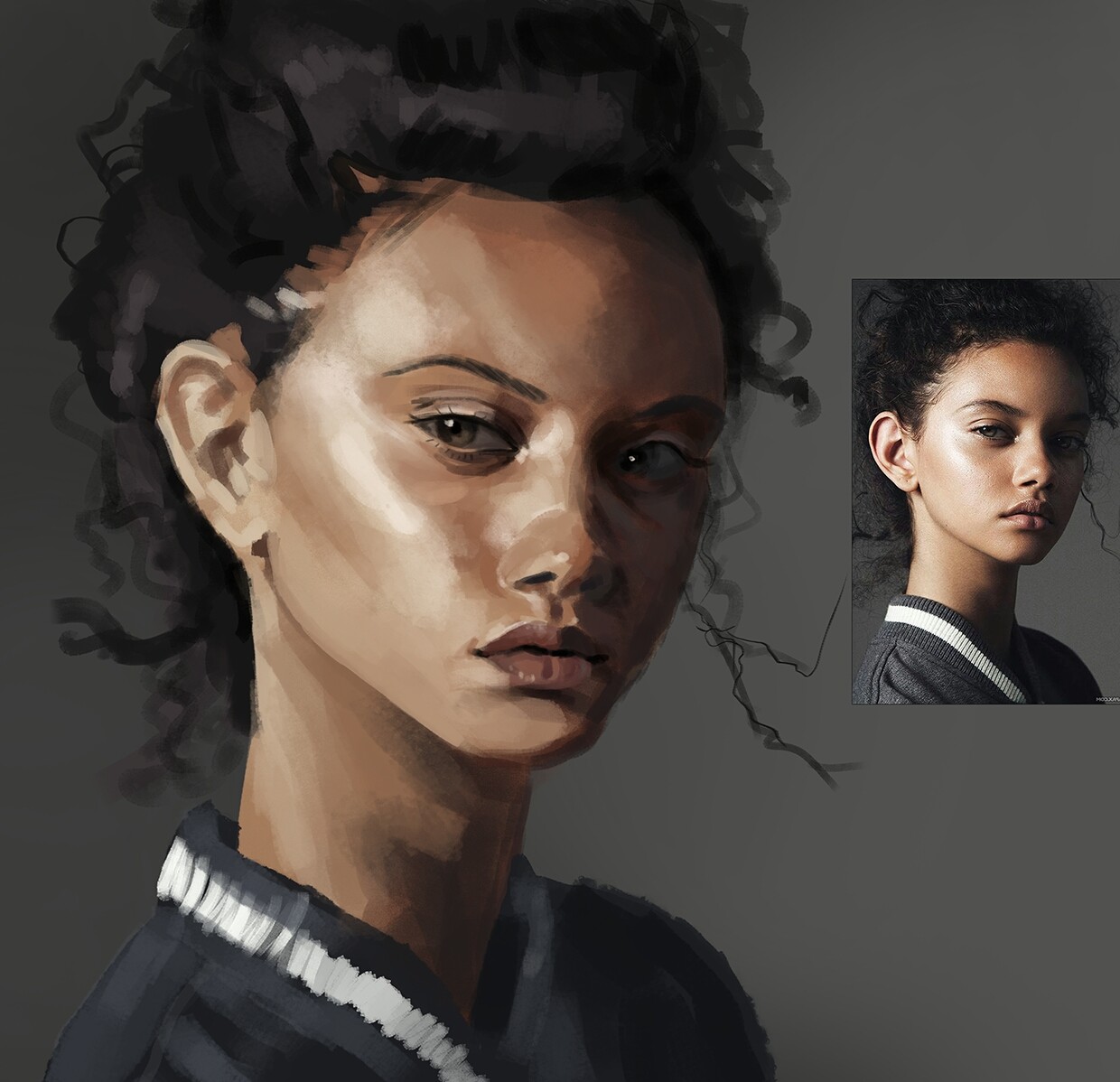 ArtStation - Quick portrait studies