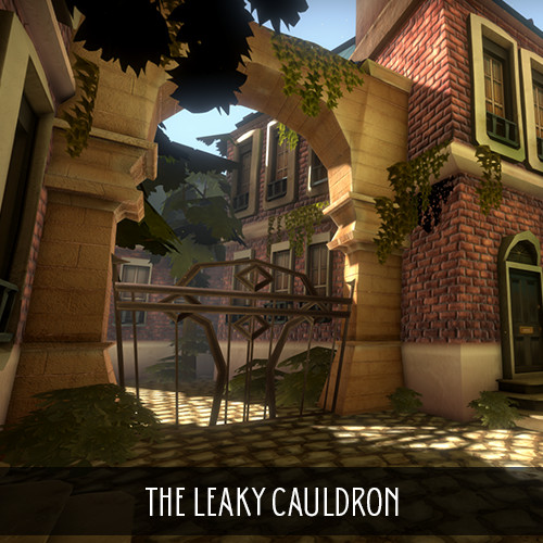 ArtStation - The Leaky Cauldron - Scene