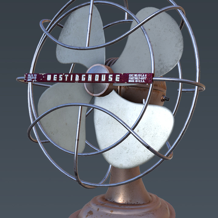 ArtStation - Low Poly Fan