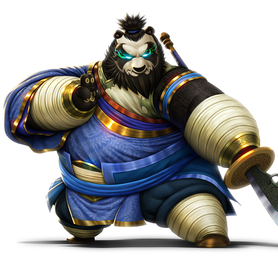 ArtStation - Monk Warrior