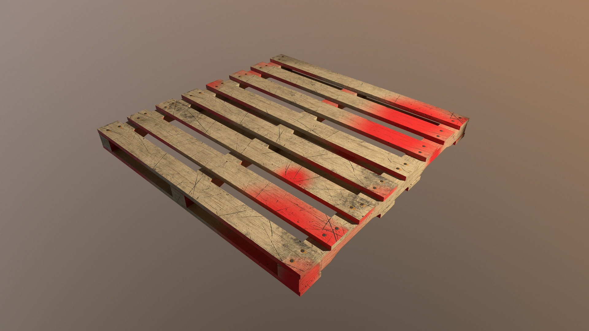 ArtStation - Dirty Wood Pallet