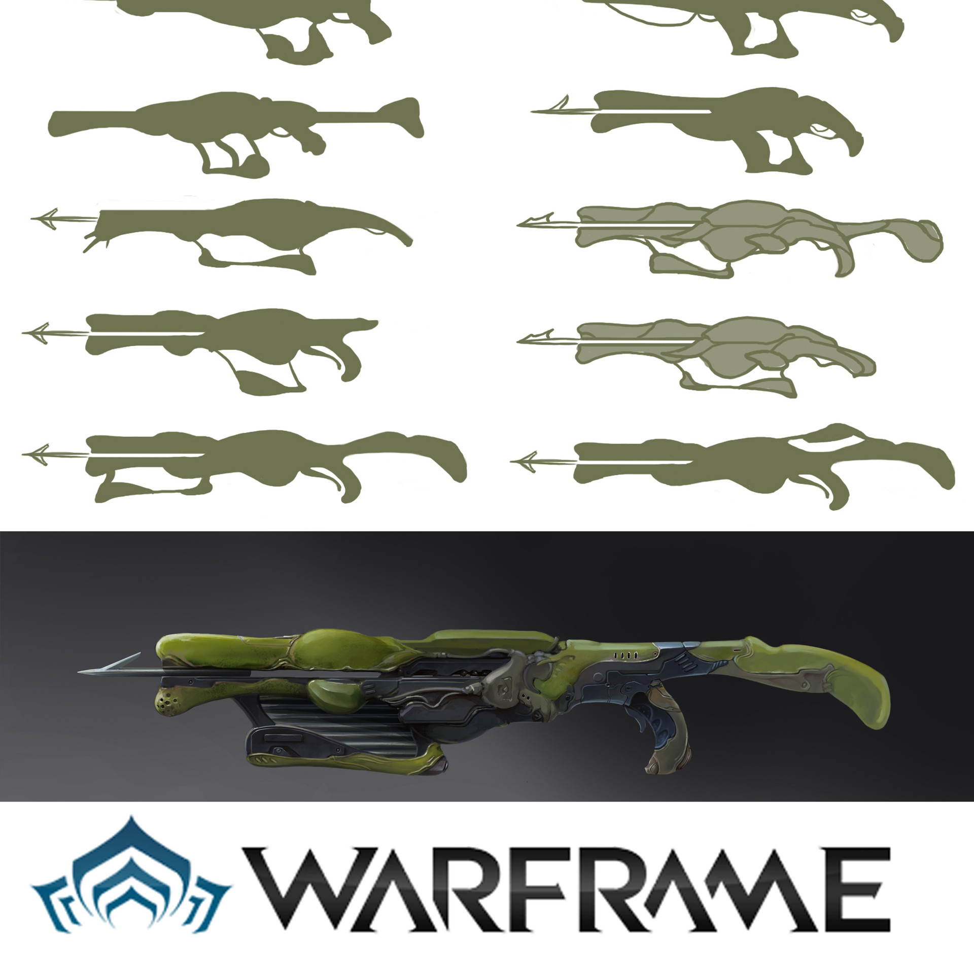 ArtStation - Warframe Weapons
