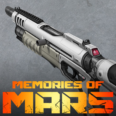 ArtStation - Memories of Mars: Shotgun designs