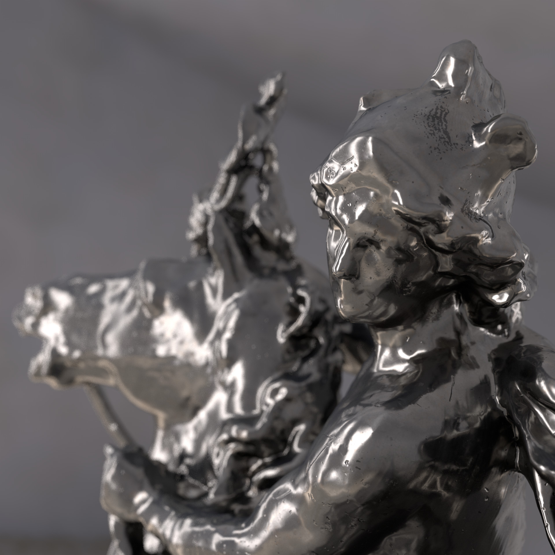 ArtStation - Metal material study