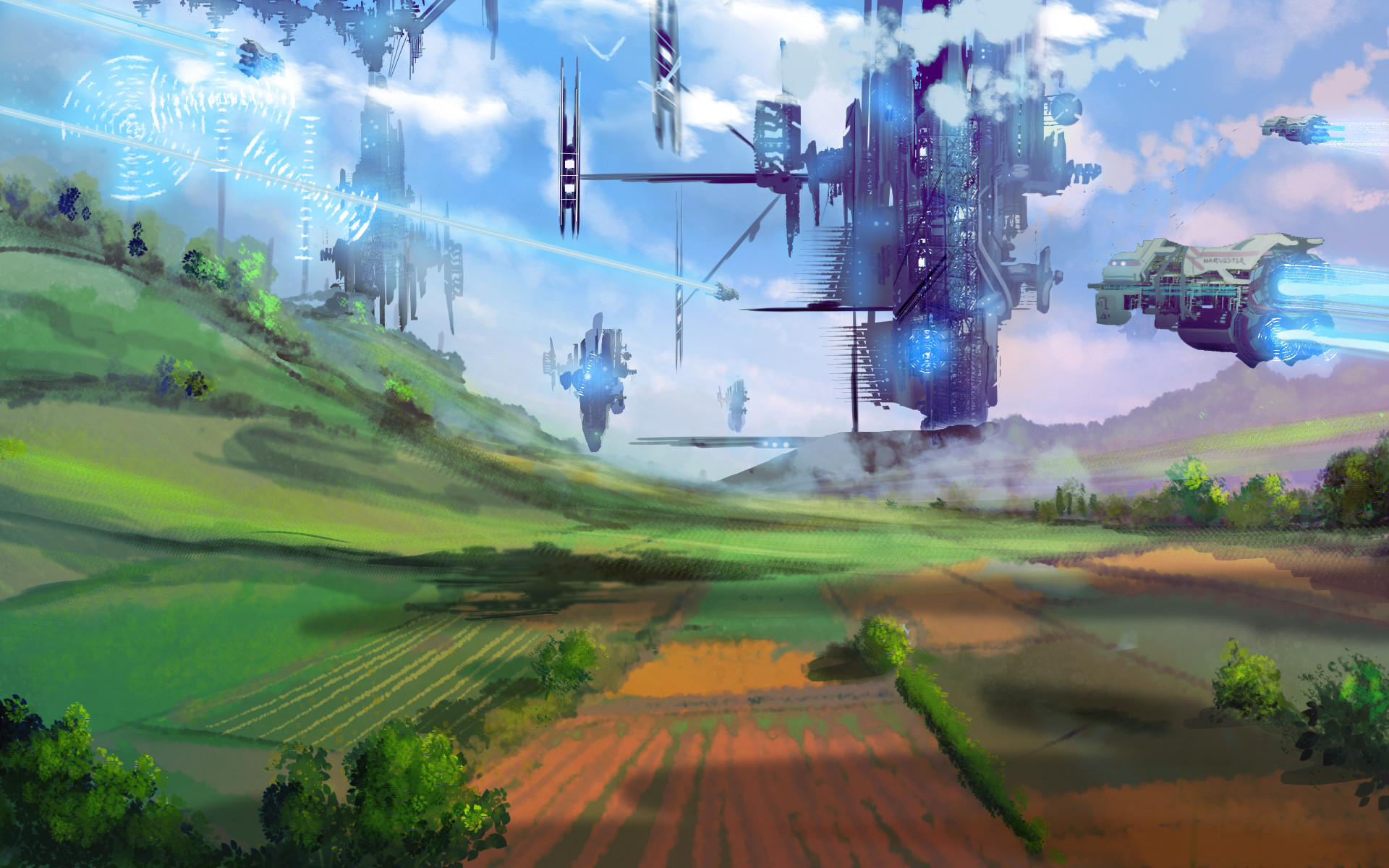 ArtStation - Environment setting concept art