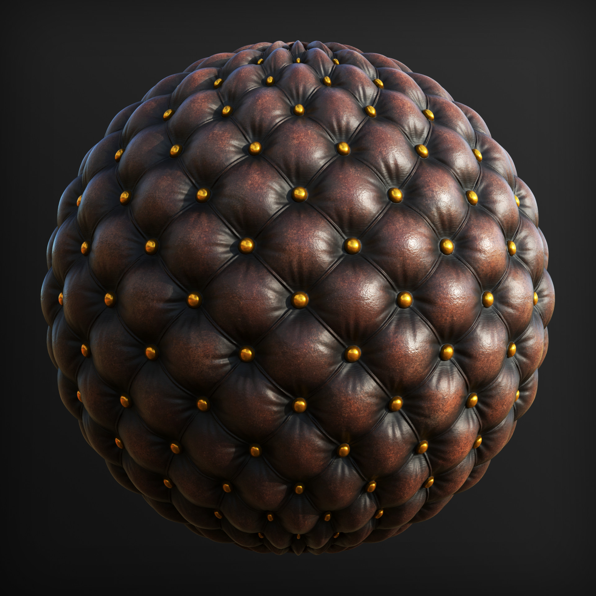 ArtStation - Chesterfield Leather