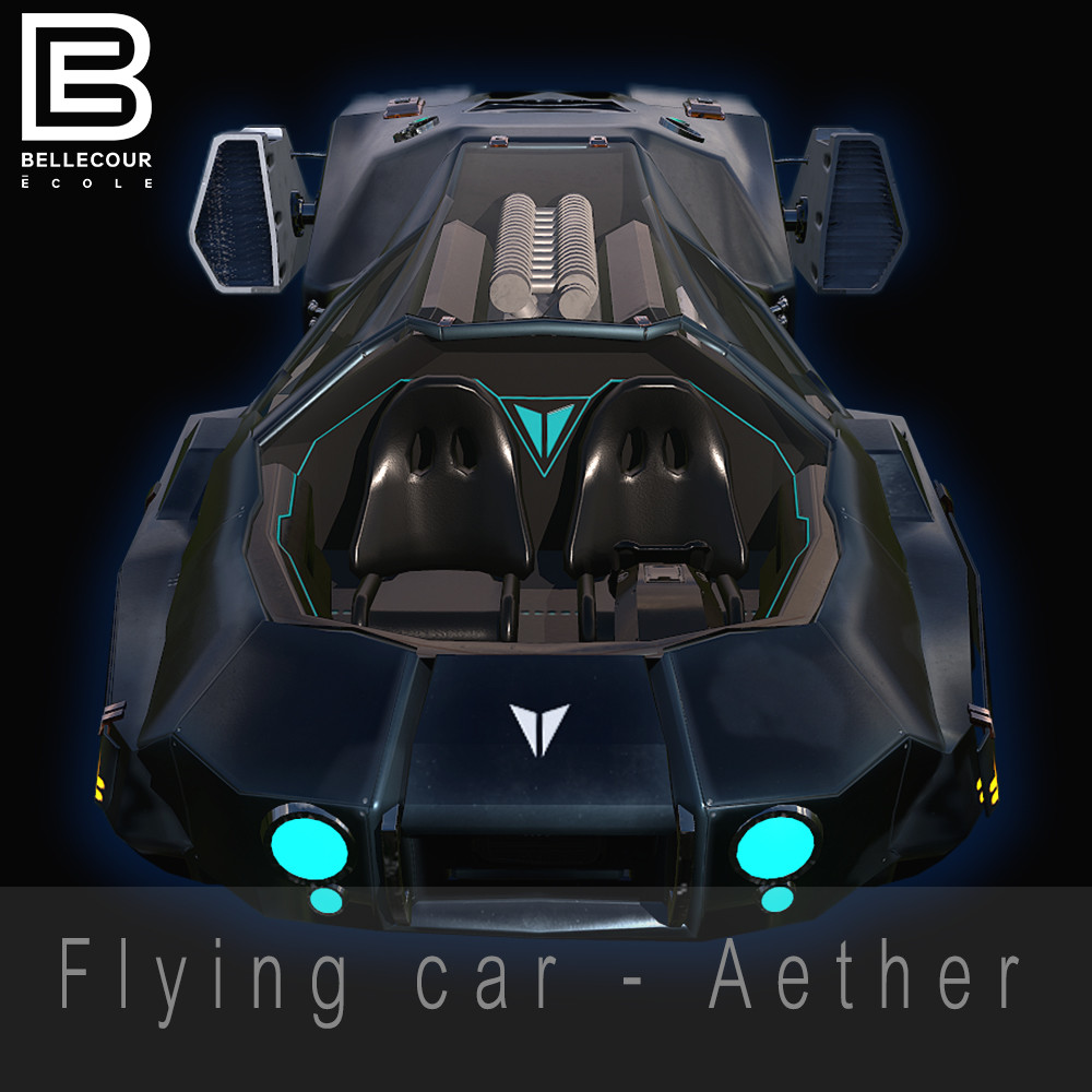 ArtStation - Car - Aether the Series