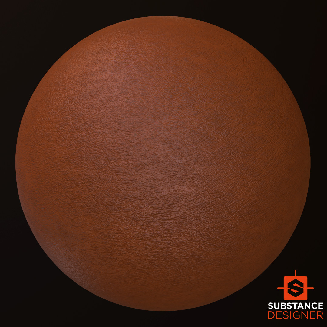 ArtStation - Leather Material in substance