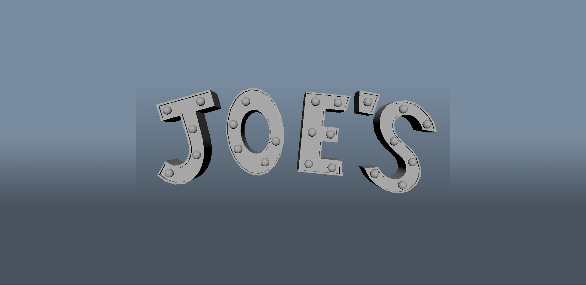 ArtStation - Joe's Neon Sign