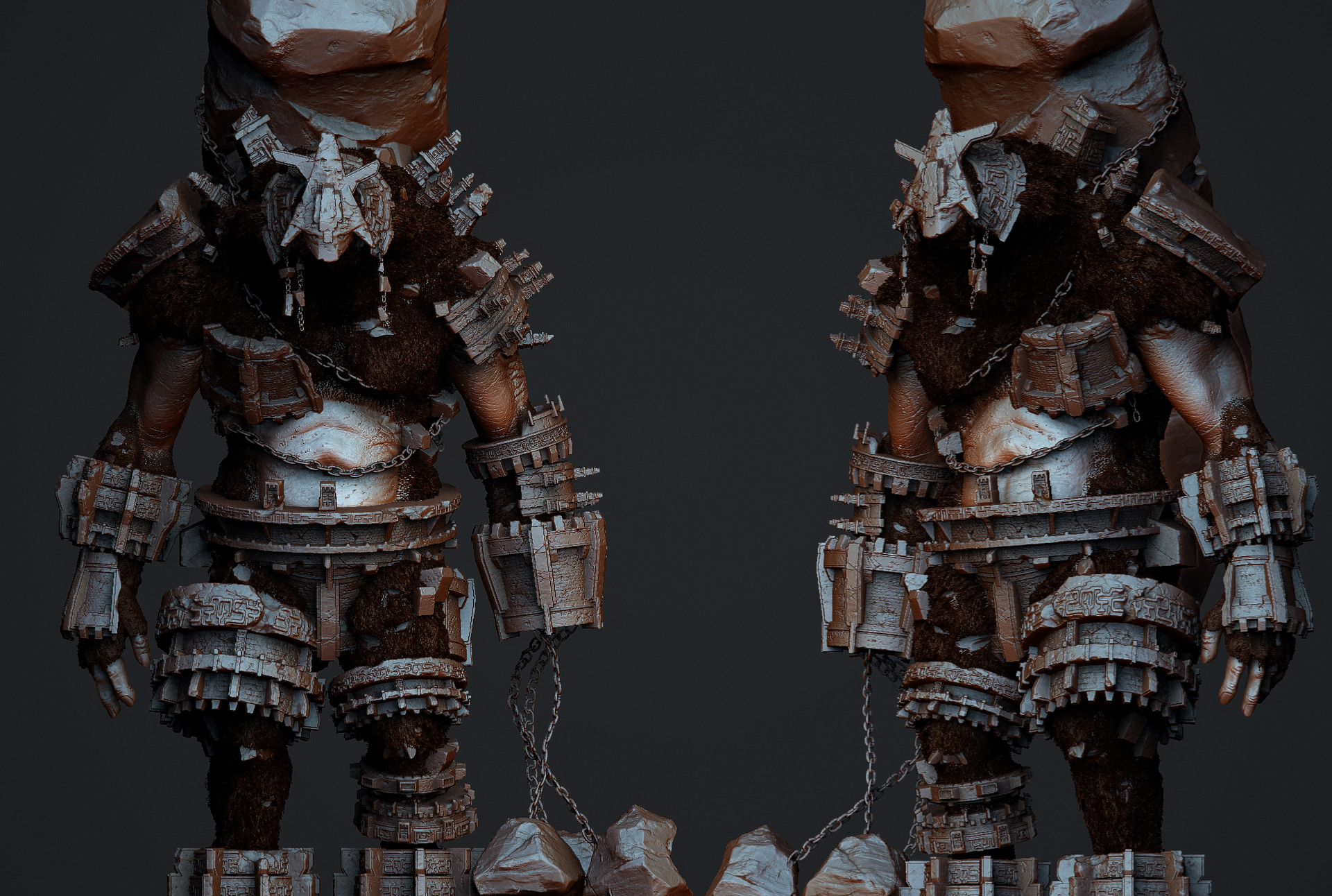 ArtStation - Shadow Colossus Creature Design