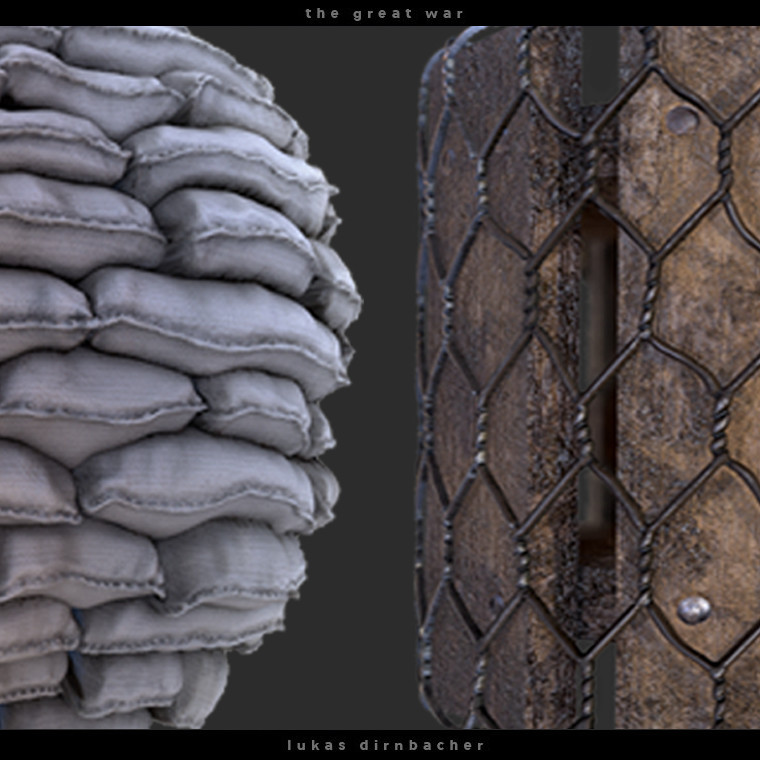 ArtStation - The Great War, Materials