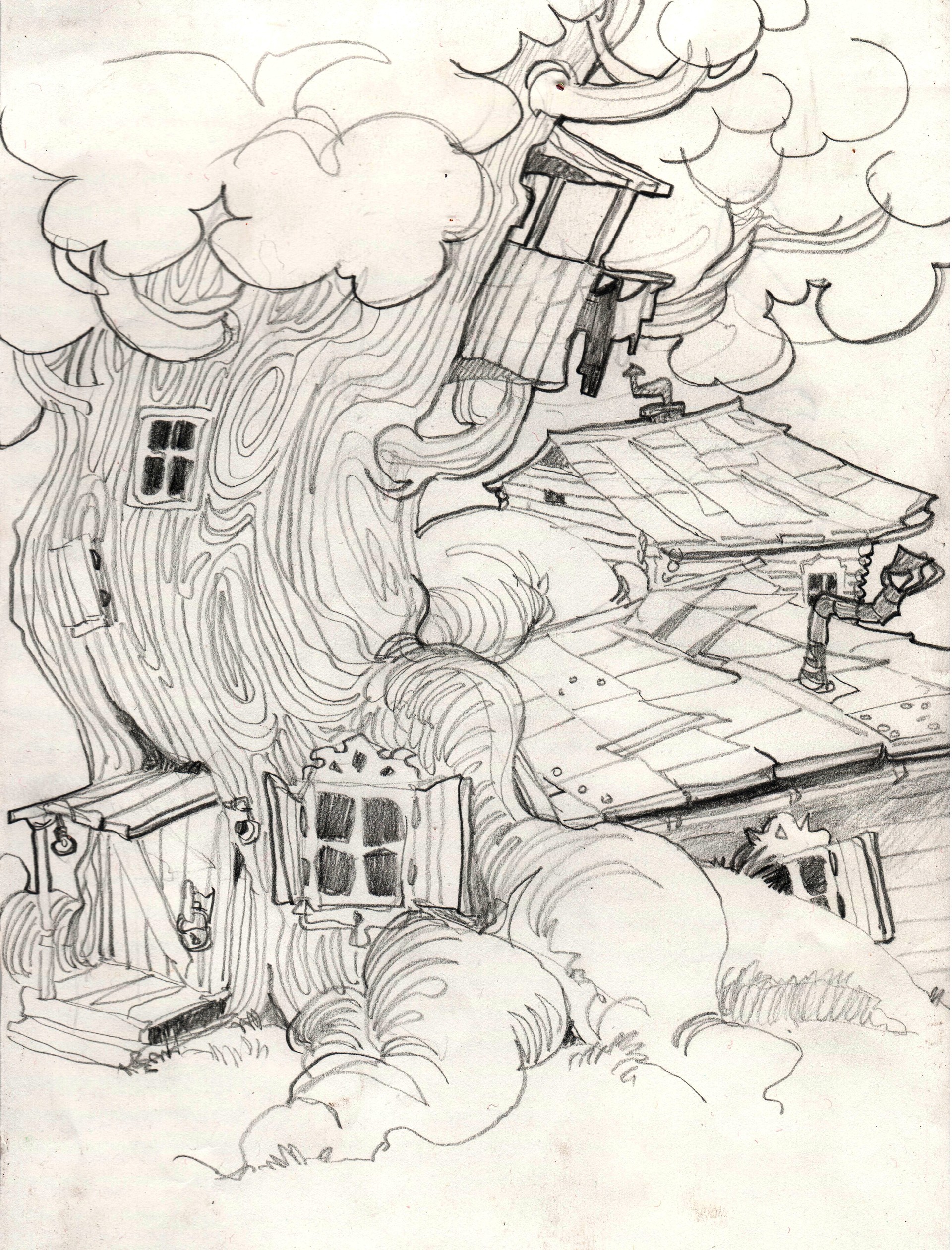 ArtStation - "Pretender", the first development of the environment