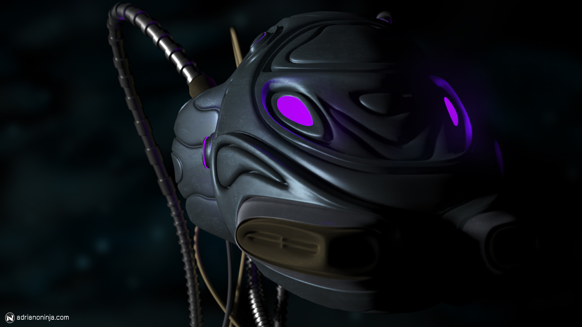 ArtStation - Alien Helmet