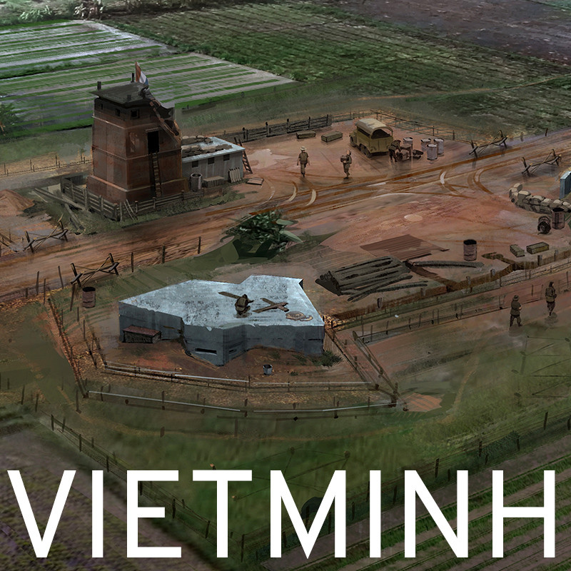 ArtStation - VIETMINH: Tonkin flatland