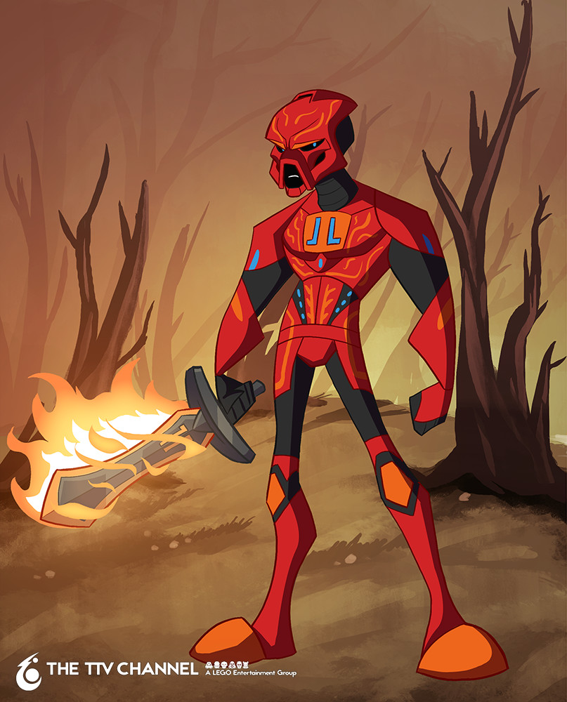 ArtStation - BIONICLE Animated TV Show Concept Character Art