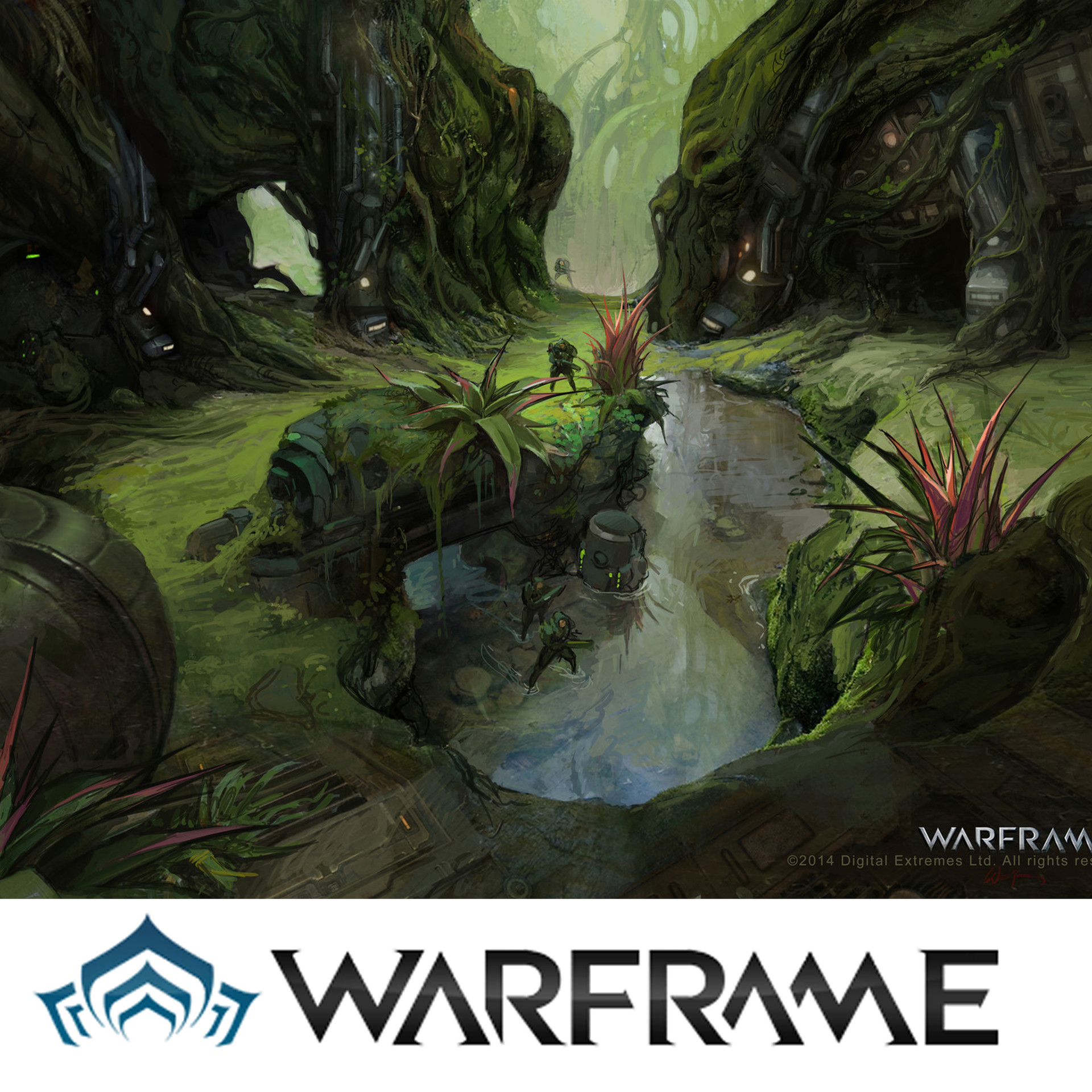 ArtStation - Warframe Forest-Swamp Environment