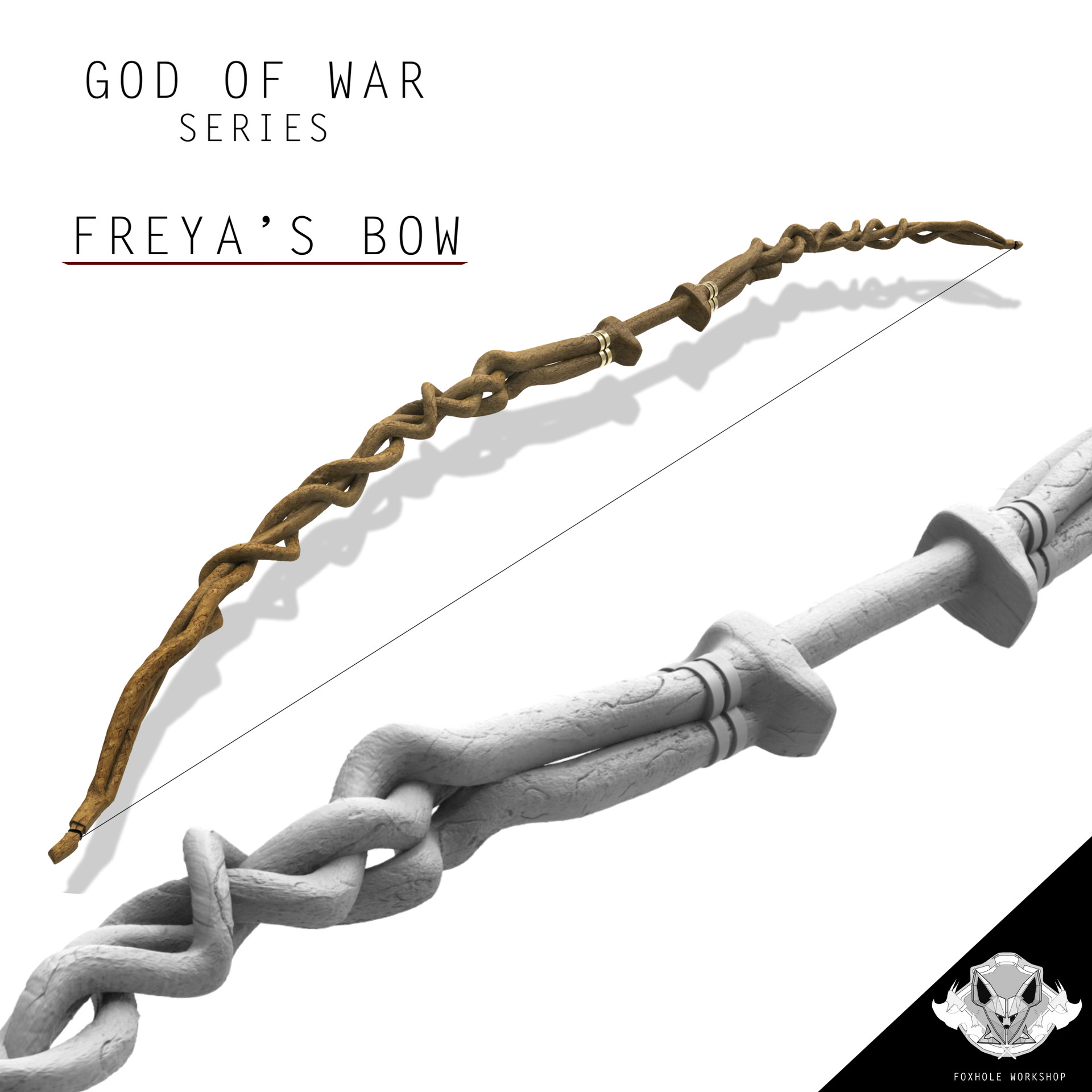 ArtStation - God of War Series Freya's Bow , Orhun Balsızan