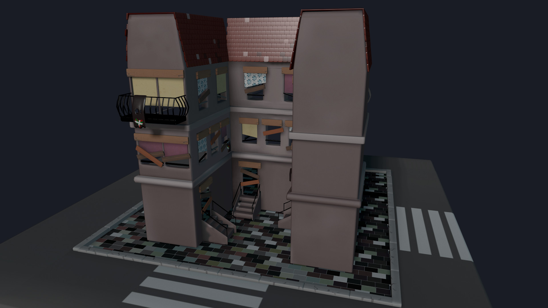 ArtStation - Cartoon house