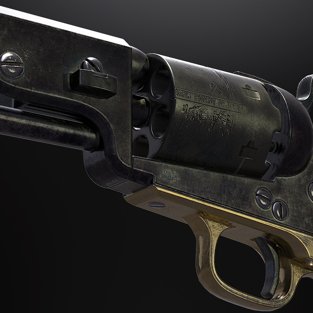 ArtStation - Colt Navy 1851