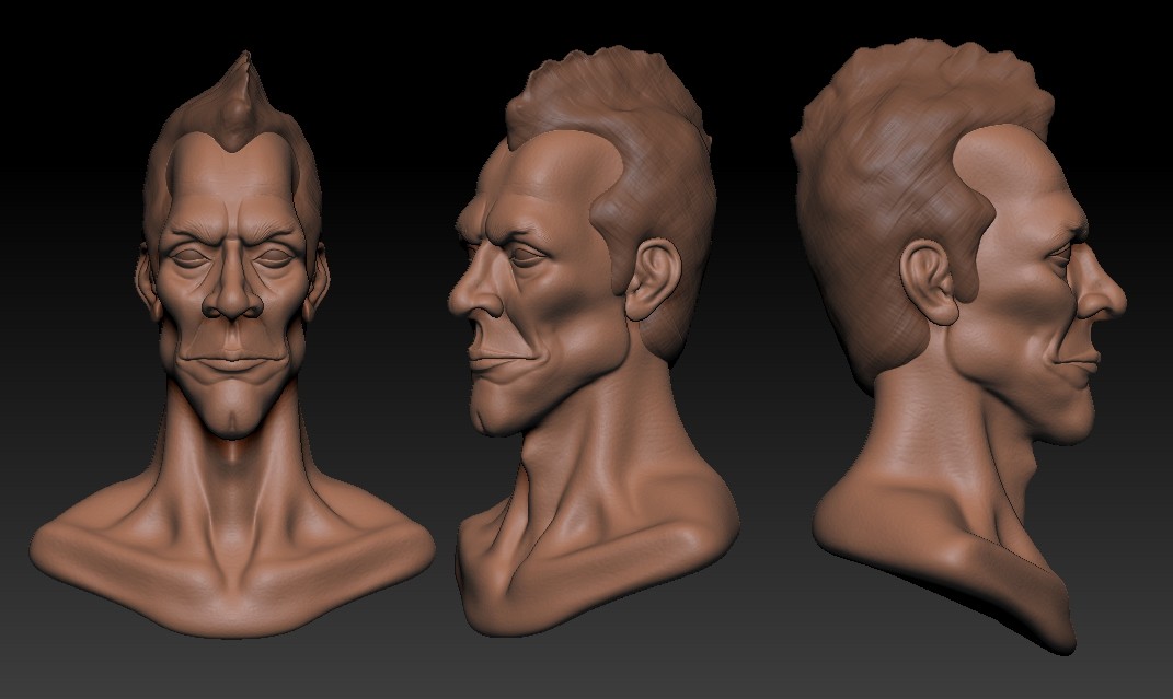 ArtStation - Anatomy_Study_of_Human_Head