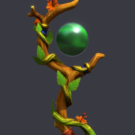 ArtStation - Druidic Staff
