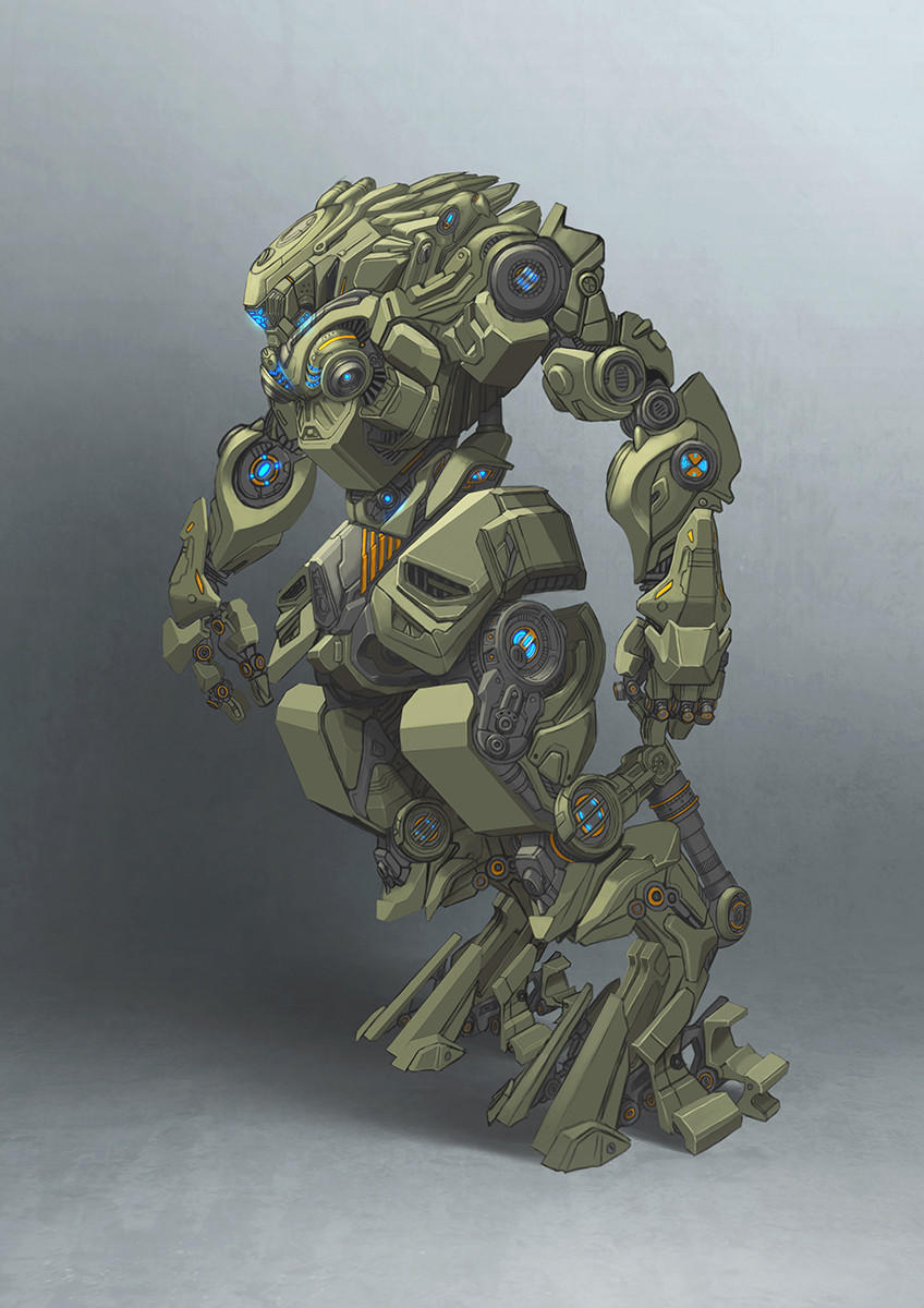 ArtStation - Mech Study