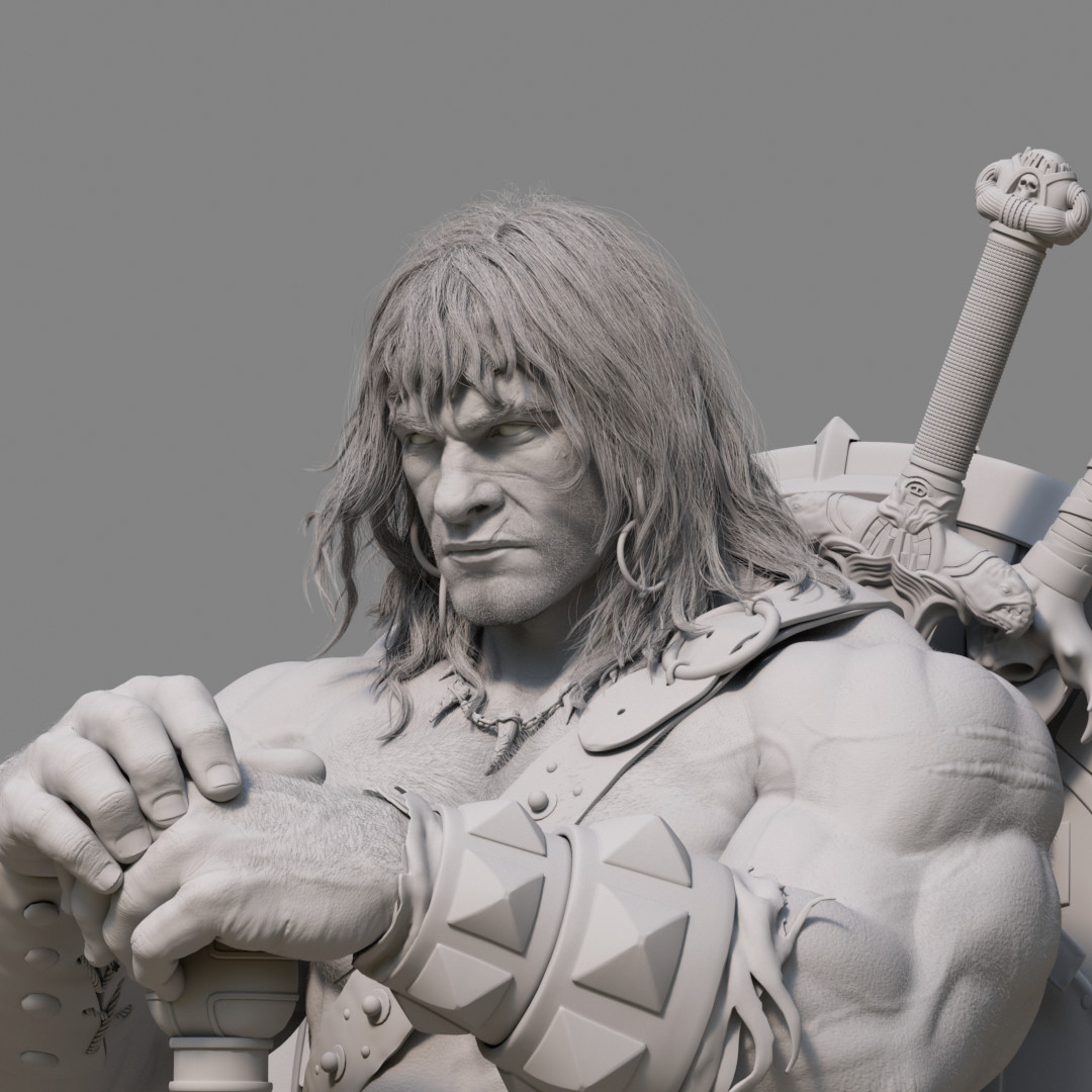 ArtStation - CONAN | HAIR