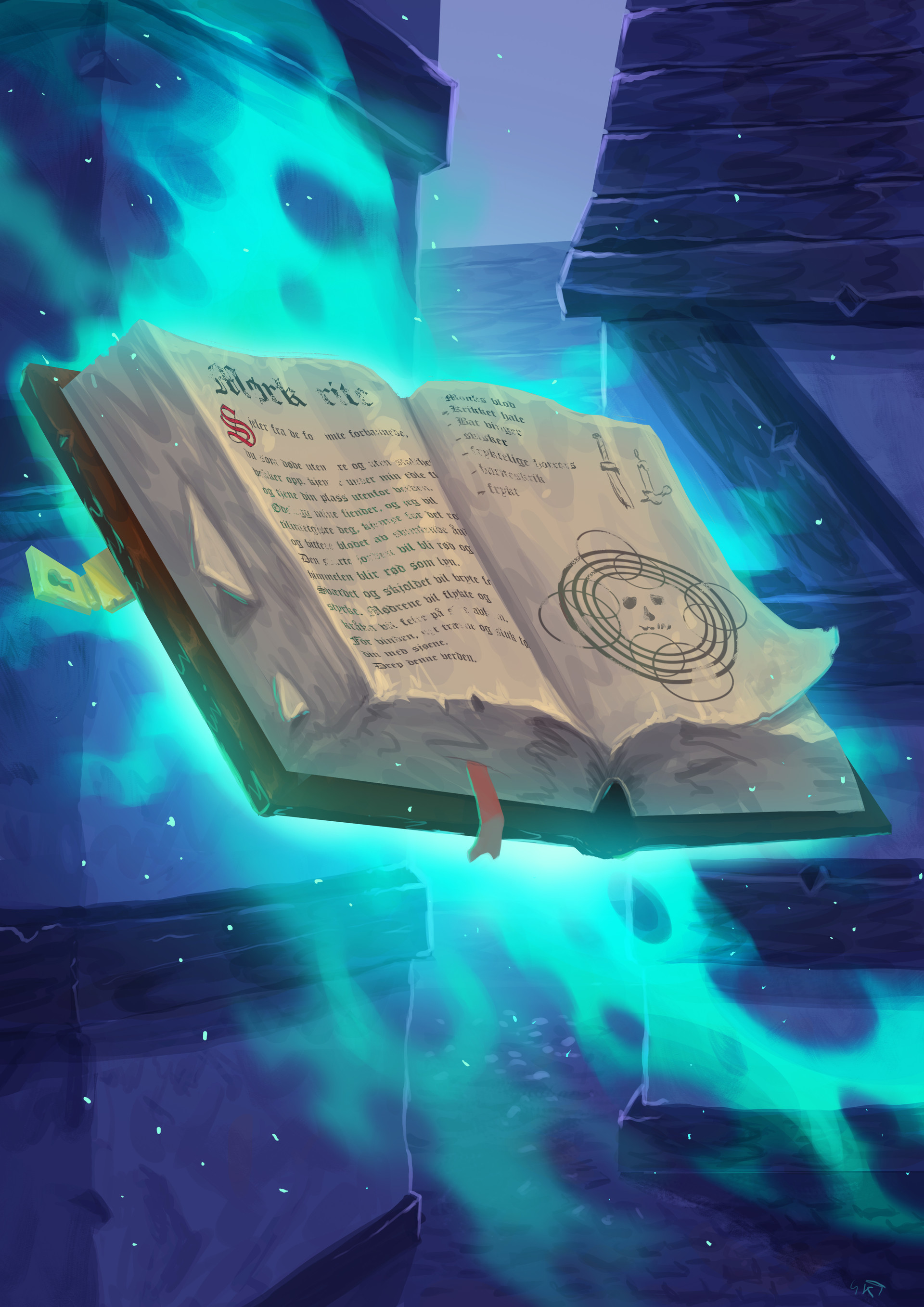 ArtStation - The ghost and the book of the dead