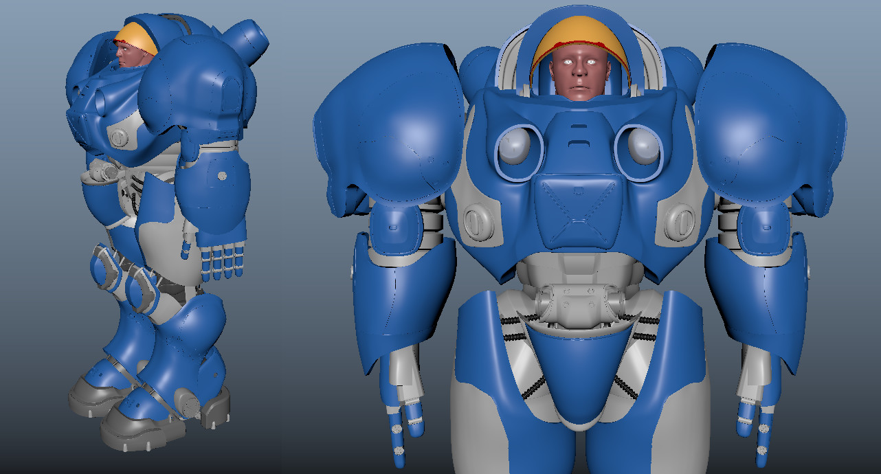 ArtStation - Space Soldier - WIP