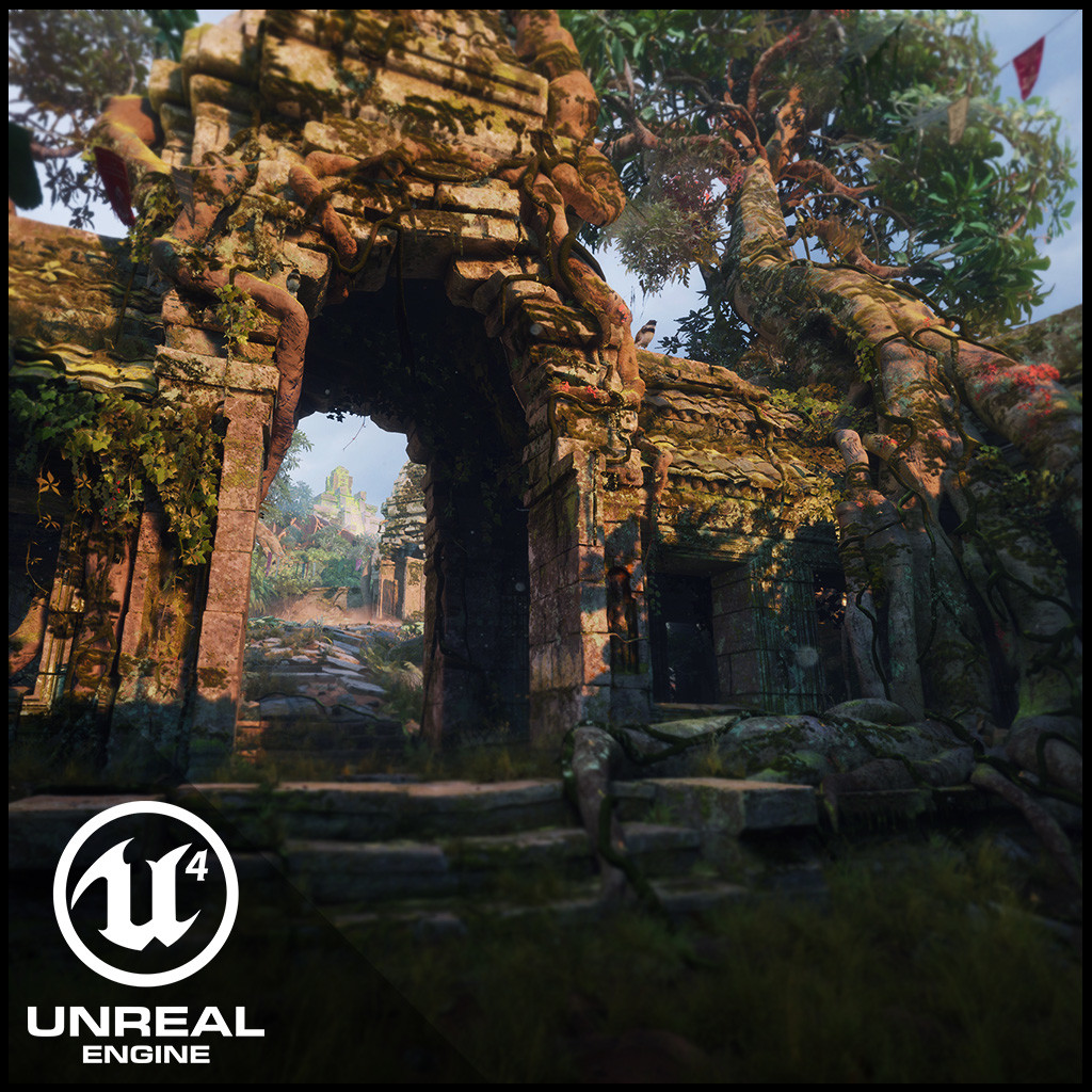 ArtStation - Forgotten Temple - UE4