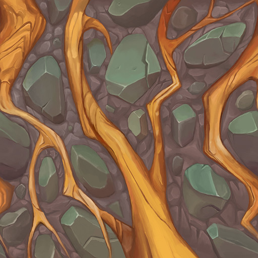 ArtStation - Tile_map_Rock&Wood